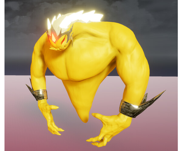 ArtStation - Fire Elemental | Game Assets