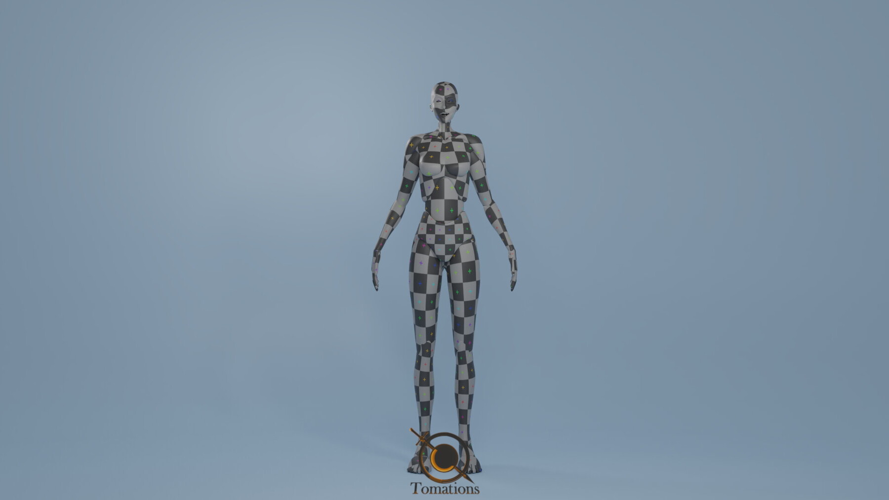 ArtStation - Blender IK and FK Rigged Dolls | Resources