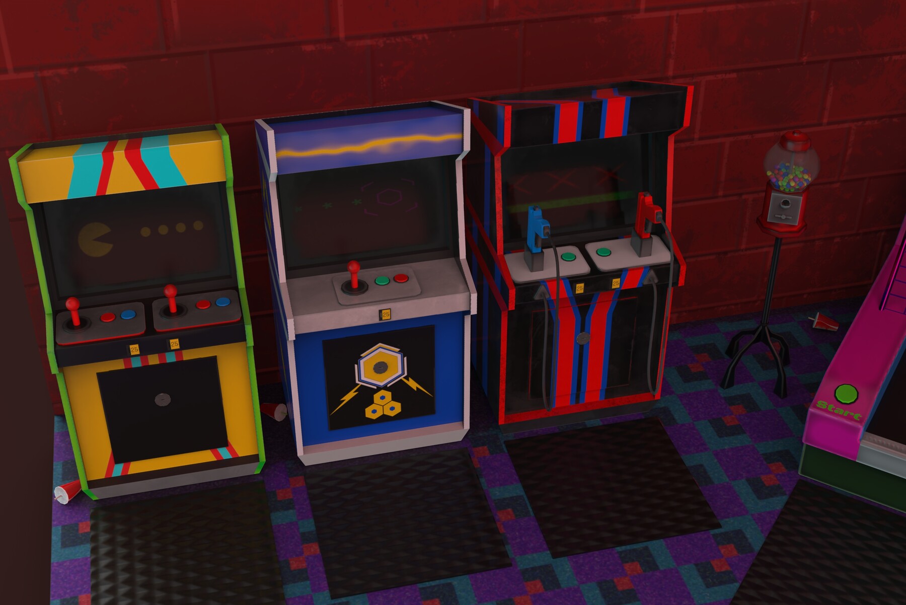 ArtStation - Arcade Machines | Game Assets
