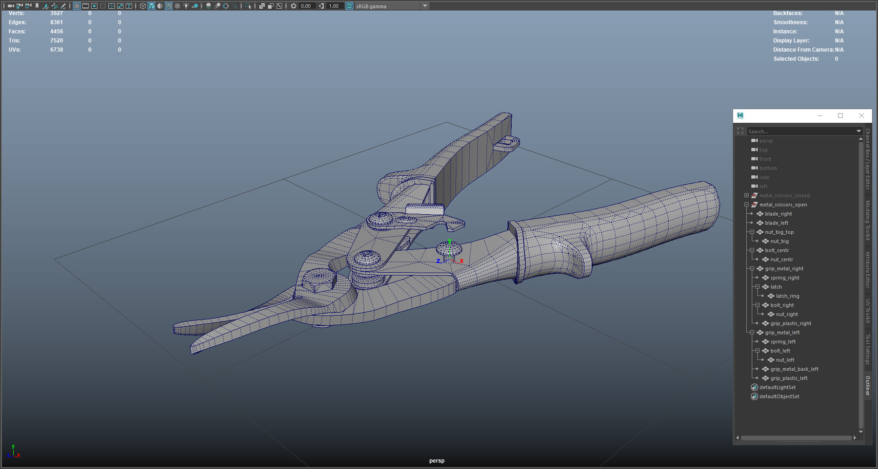 ArtStation - Metal Shears | Game Assets