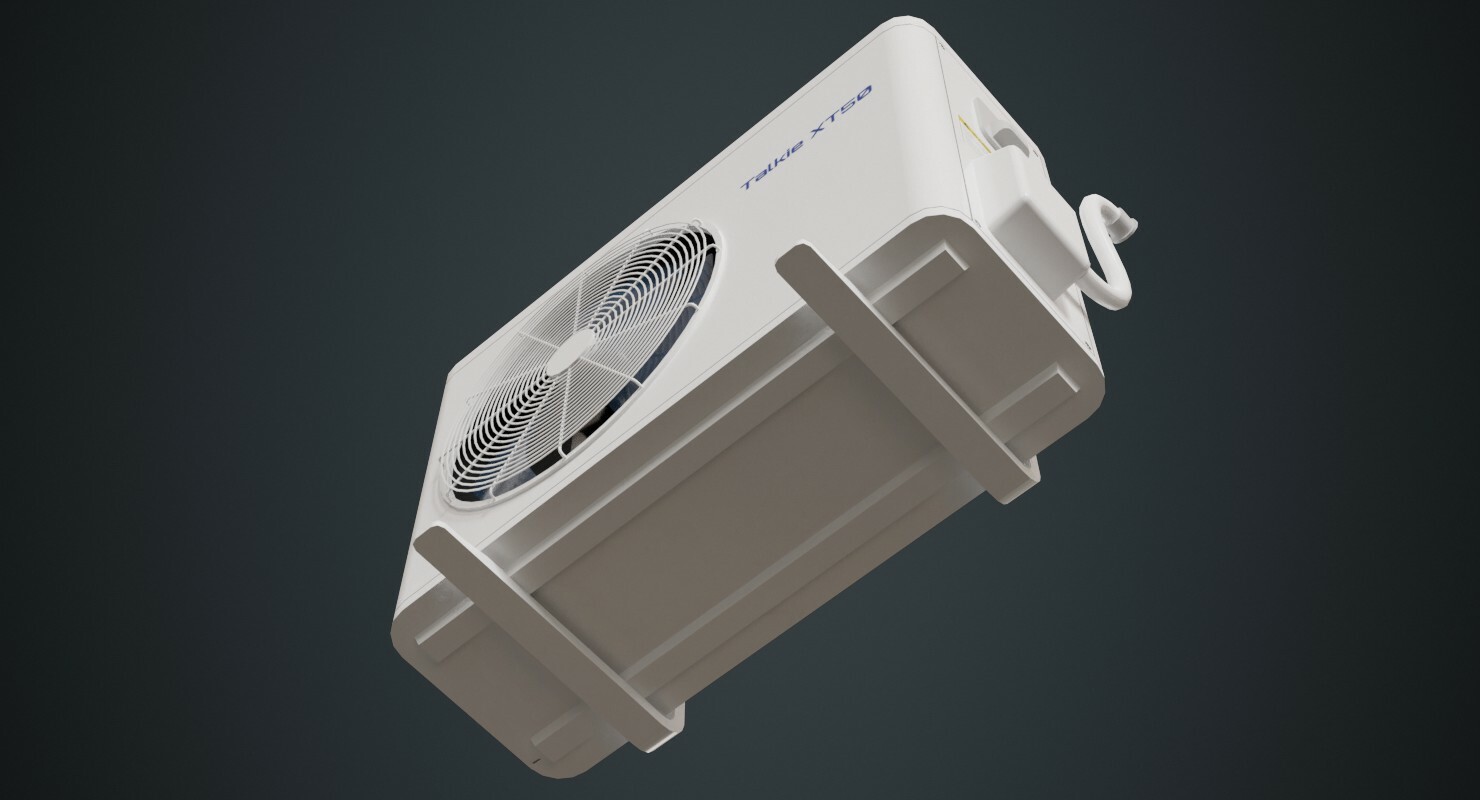 ArtStation - Air Conditioner 4A | Game Assets