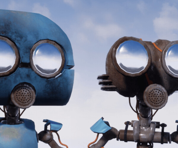 ArtStation - Cute Robot | Game Assets