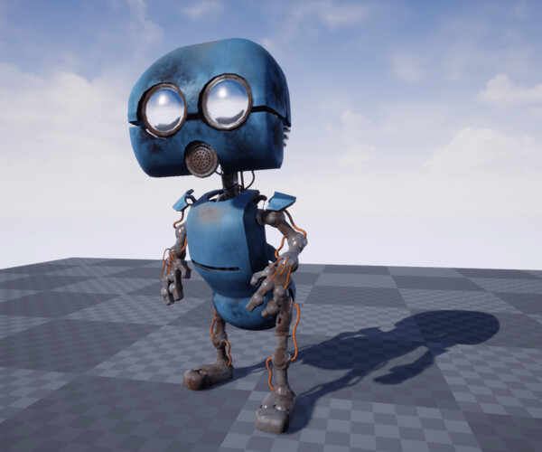 ArtStation - Cute Robot | Game Assets