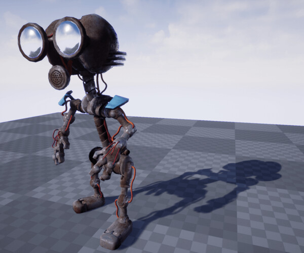 ArtStation - Cute Robot | Game Assets