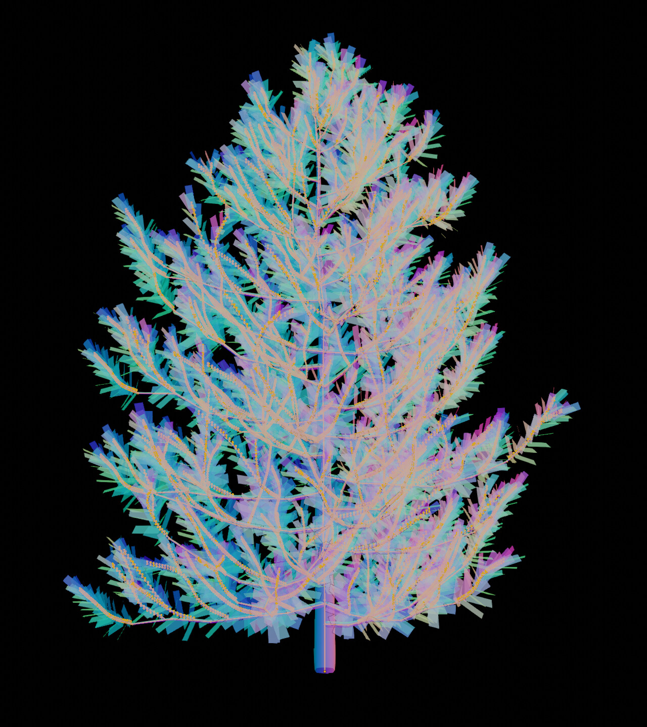 ArtStation - Spruce Tree Animated and Rigged 3D model | Resources