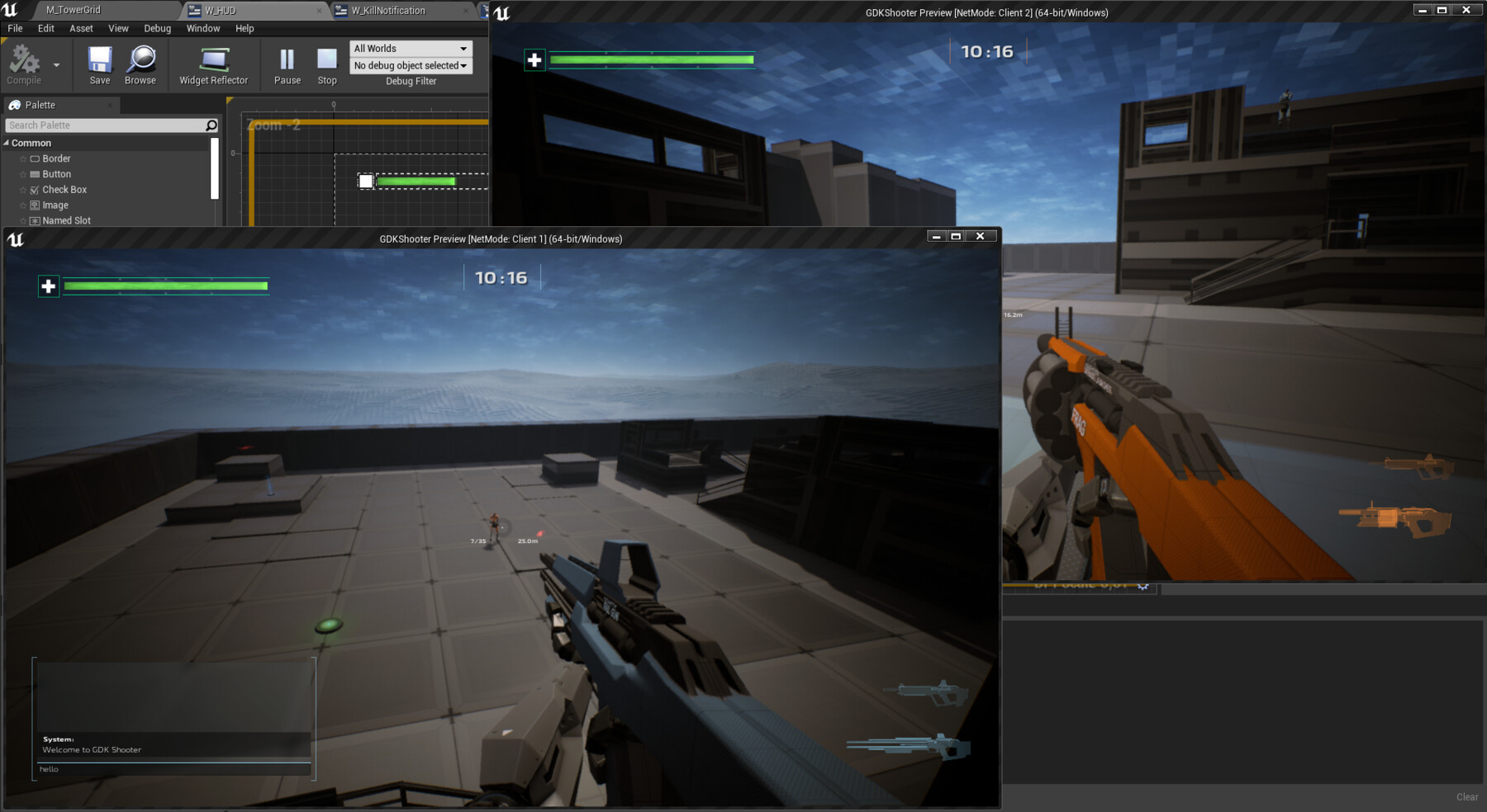 ArtStation - GDK Shooter (NO SpatialOS) | Game Assets