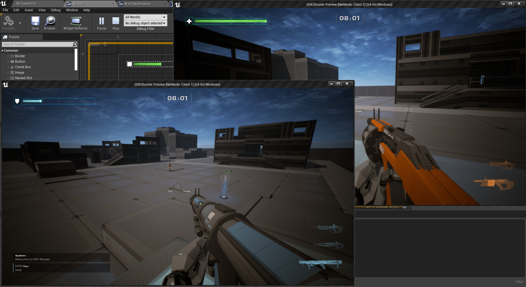 ArtStation - GDK Shooter (NO SpatialOS) | Game Assets