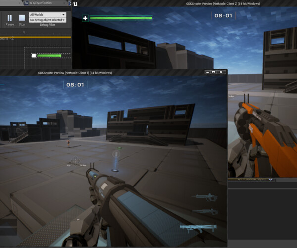 ArtStation - GDK Shooter (NO SpatialOS) | Game Assets