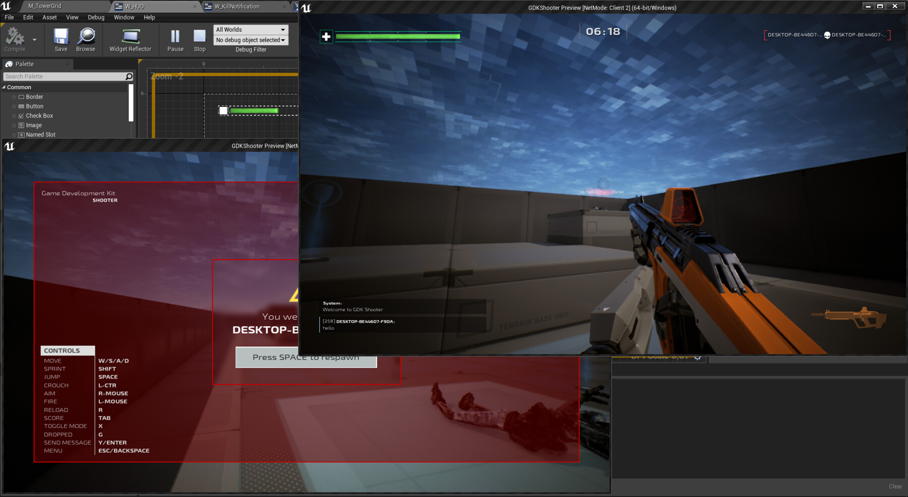 ArtStation - GDK Shooter (NO SpatialOS) | Game Assets