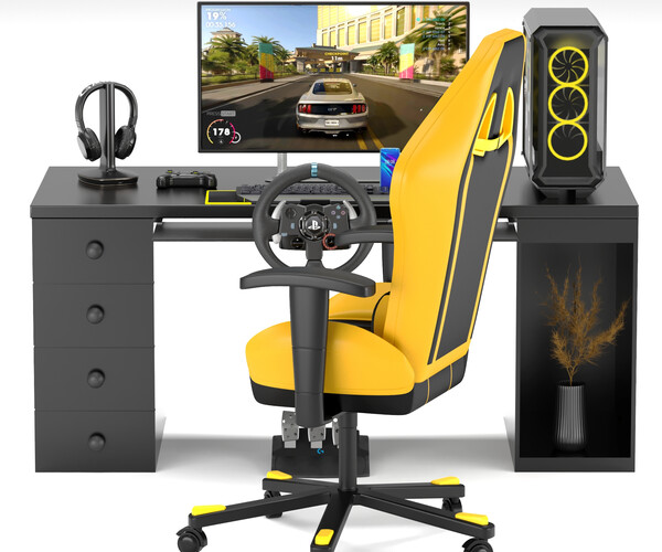 ArtStation - PC gamer set 01 | Game Assets