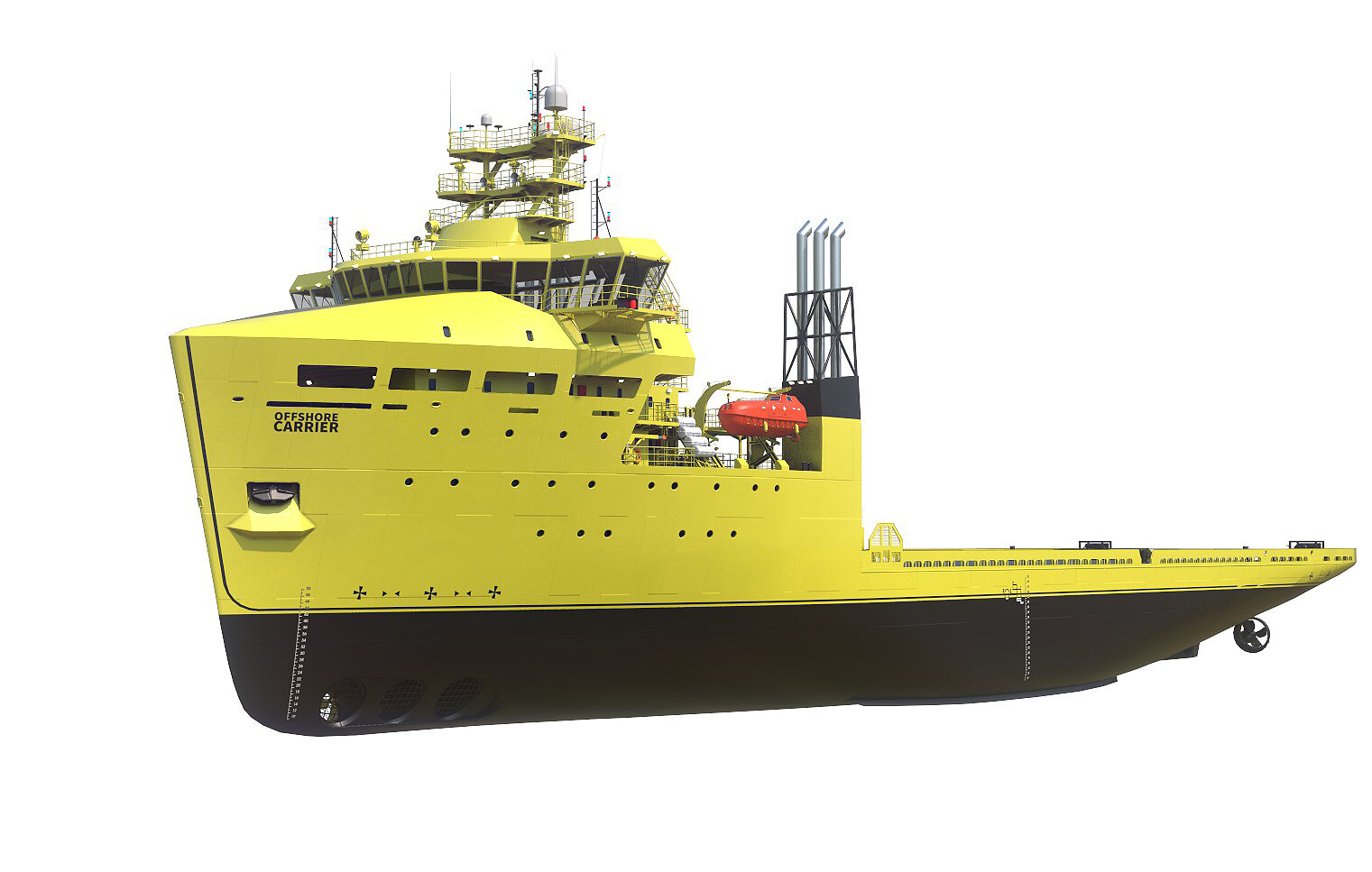 ArtStation - Offshore Carrier Yellow | Resources