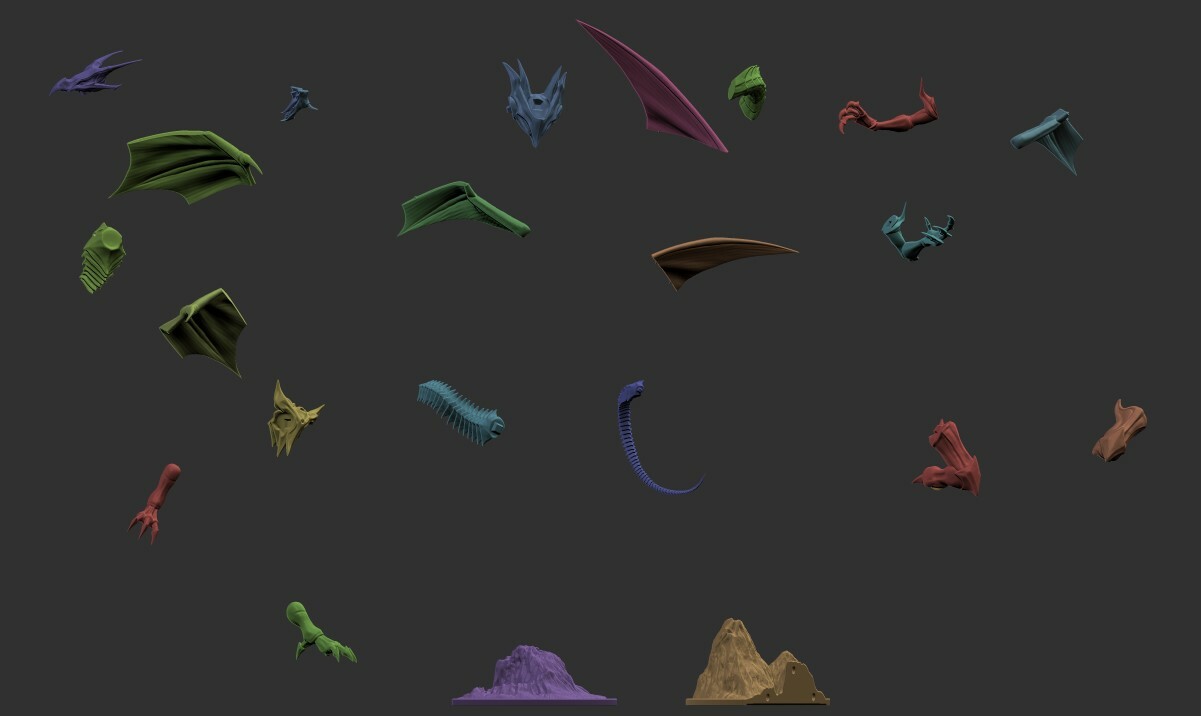 ArtStation - Red eye 3D print files | Resources