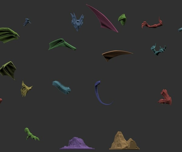 ArtStation - Red eye 3D print files | Resources