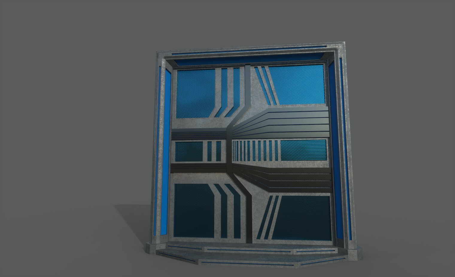 ArtStation - Futuristic Door | Game Assets