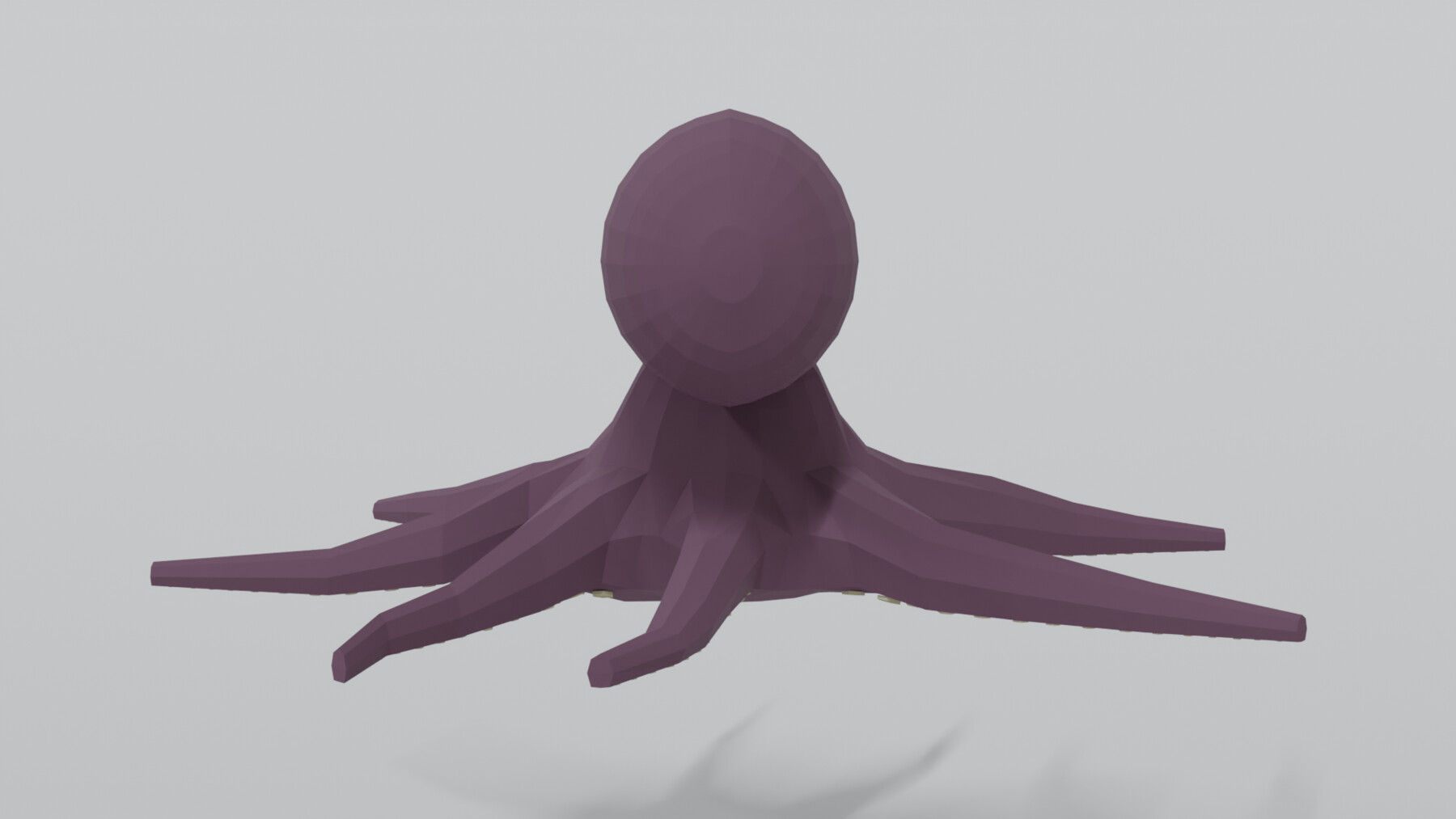 Low Poly Octopus