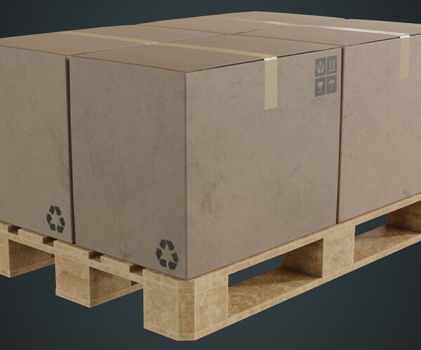 ArtStation - Pallet 2B | Game Assets