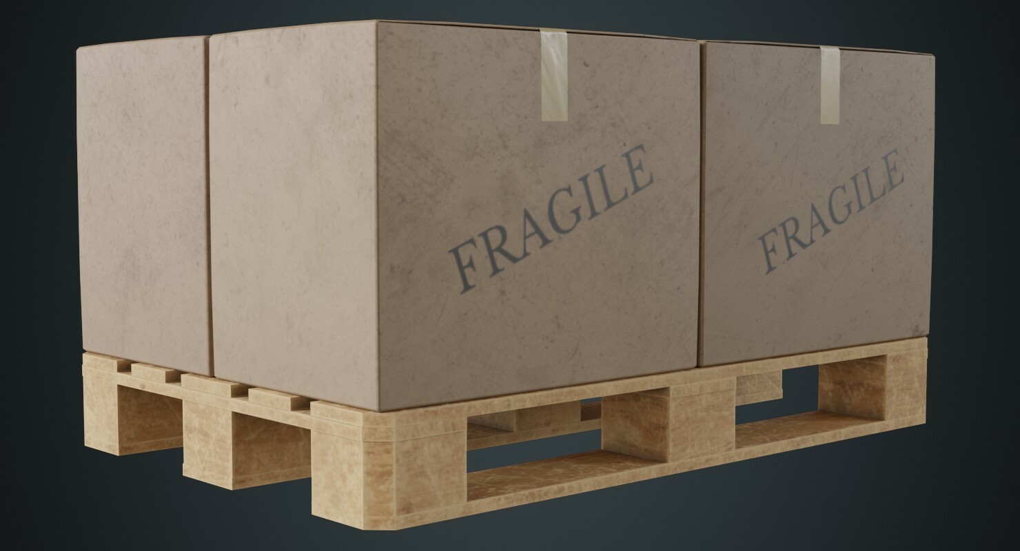 ArtStation - Pallet 2B | Game Assets