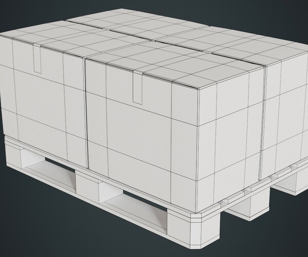 ArtStation - Pallet 2B | Game Assets