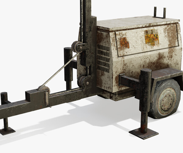 ArtStation - Old Light Generator | Game Assets