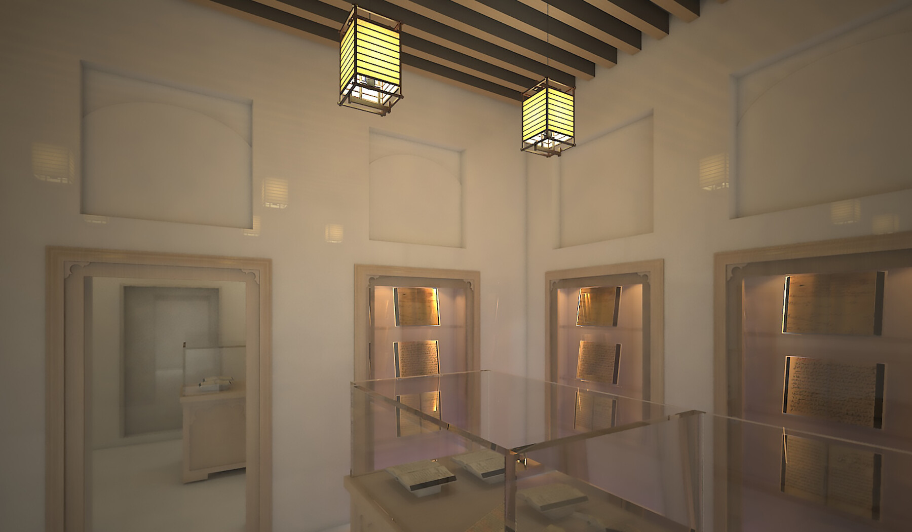 ArtStation - Heritage Interior Museum 3D Model | Resources