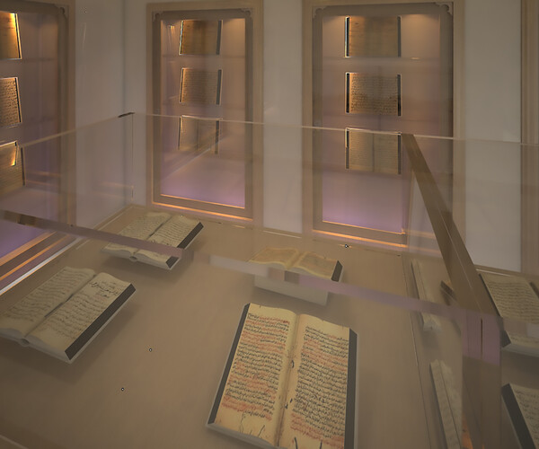 ArtStation - Heritage Interior Museum 3D Model | Resources