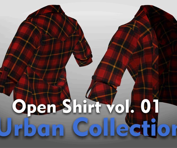 ArtStation - Open Shirt vol.01 - Urban Collection | Resources