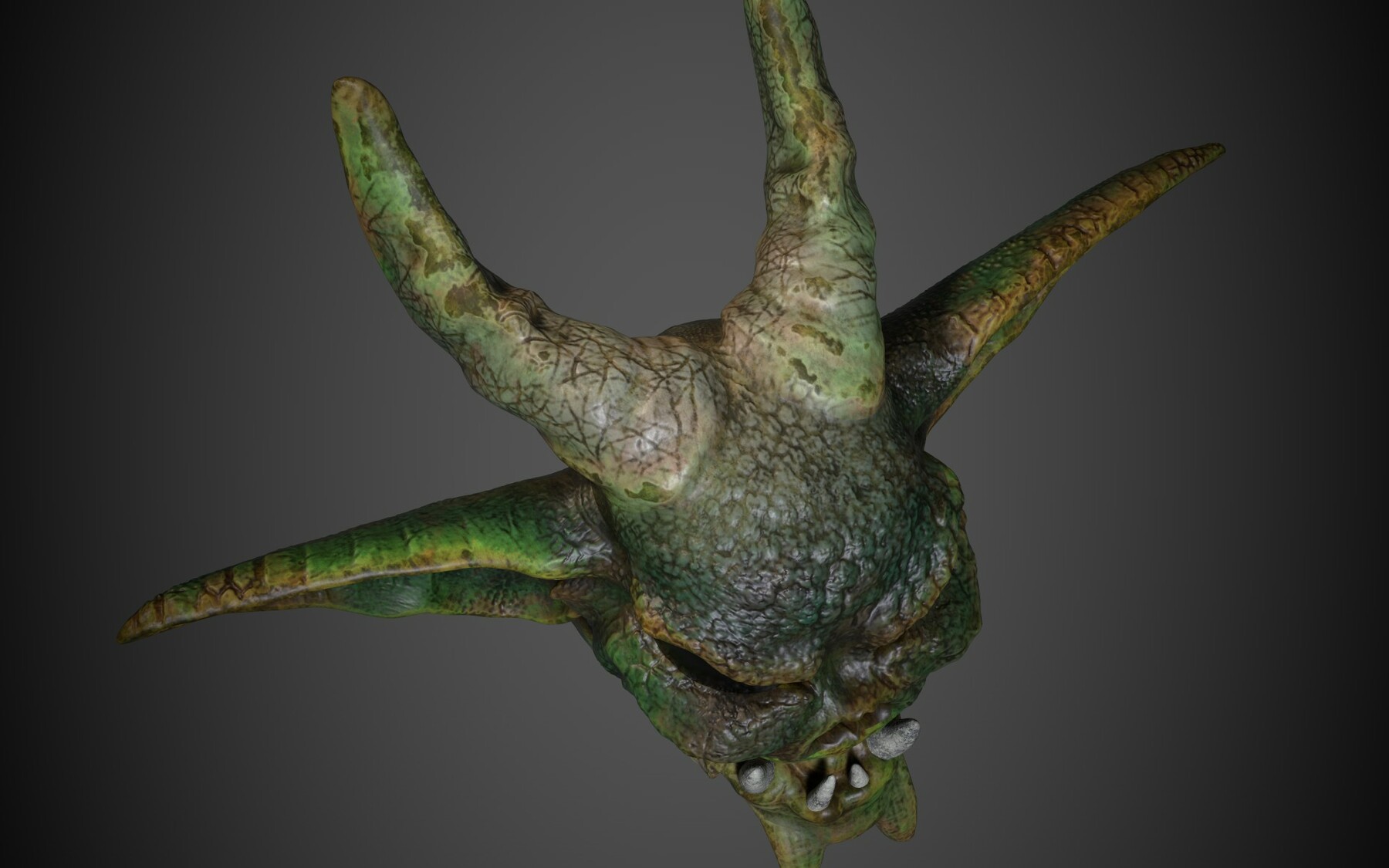 ArtStation - Evil Head - low poly | Resources