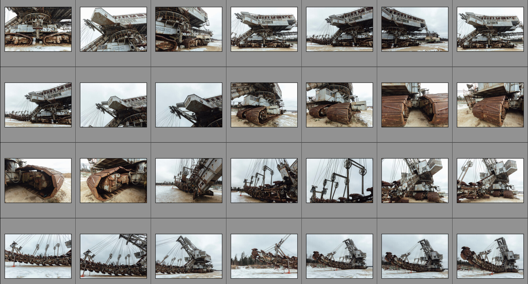 ArtStation - 800+ Giant Machines Reference Pictures | Resources