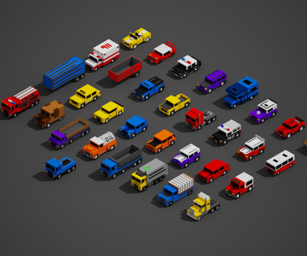 ArtStation - Cars pack 33 | Resources