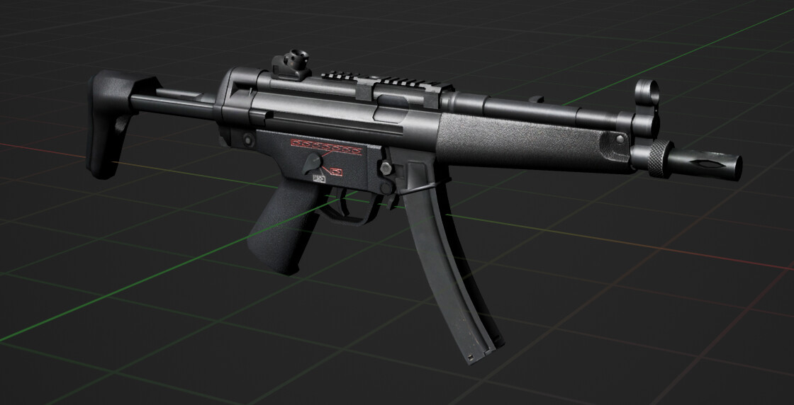 ArtStation - Customizable Weapons (UE4) | Game Assets