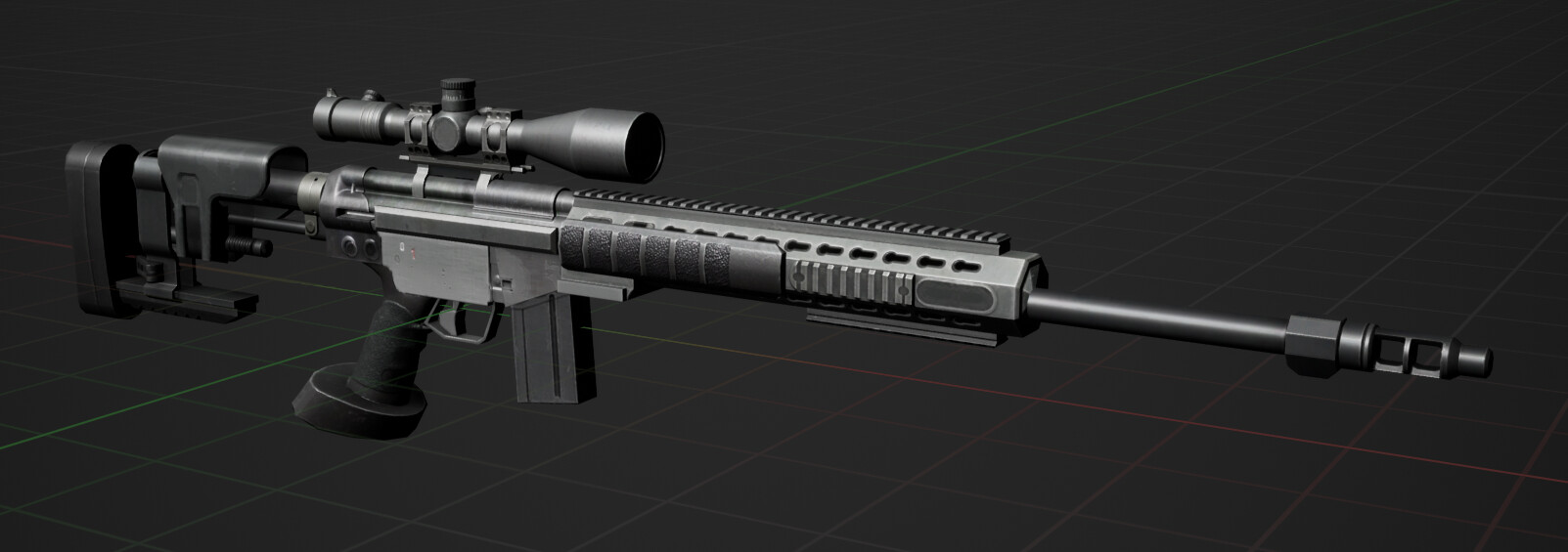 ArtStation - Customizable Weapons (UE4) | Game Assets