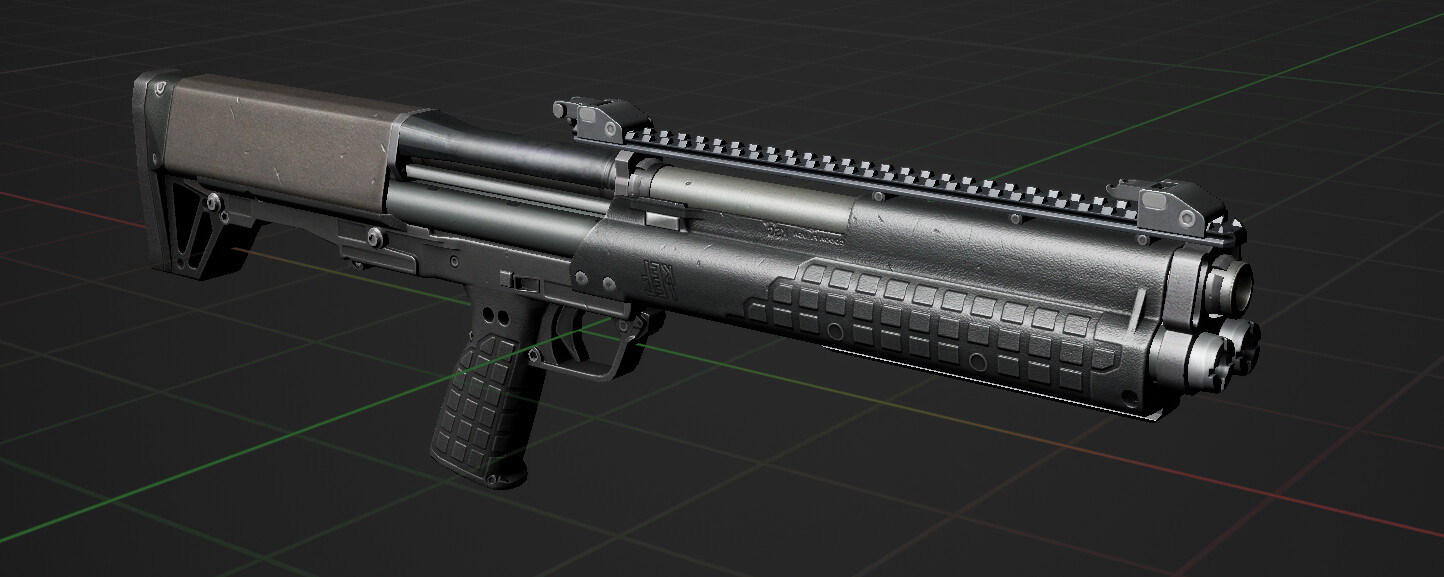 ArtStation - Customizable Weapons (UE4) | Game Assets