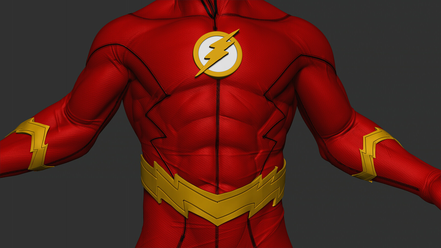 ArtStation - The Flash - 3D print 35 CM / 13,78 INCH | Resources