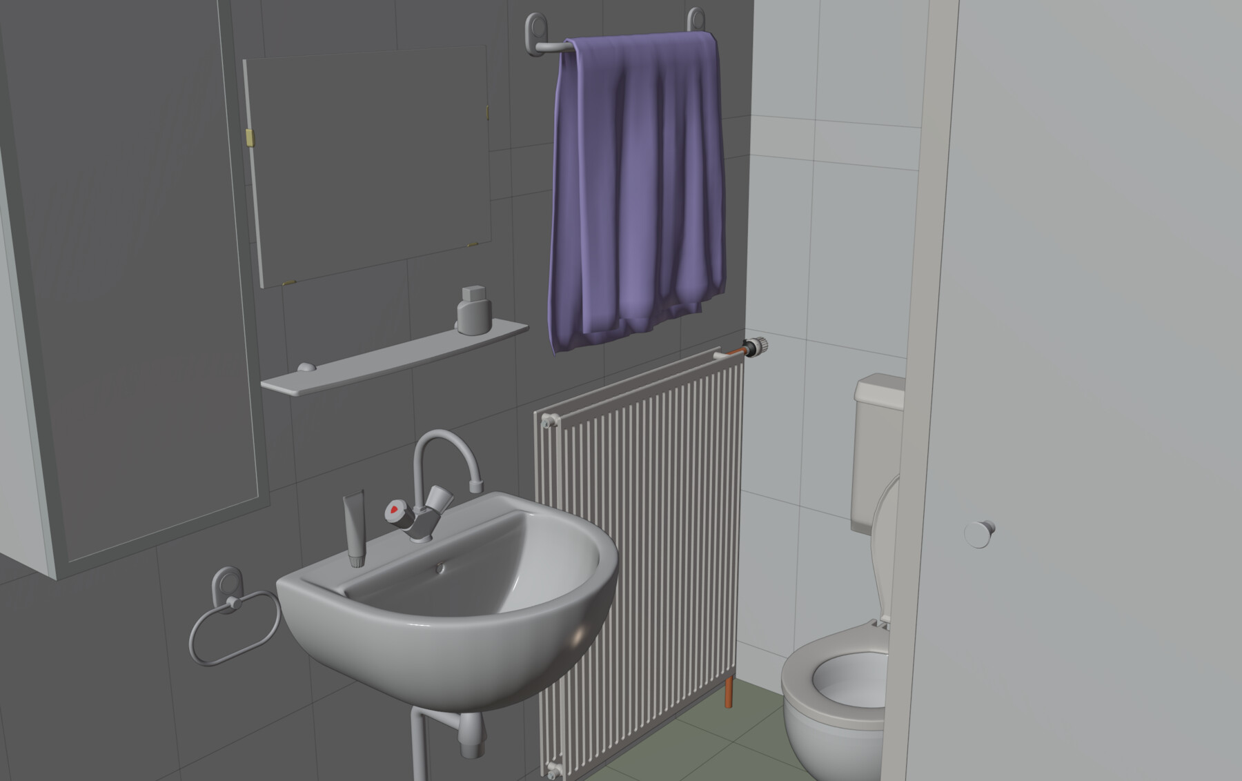 ArtStation - Bathroom | Game Assets