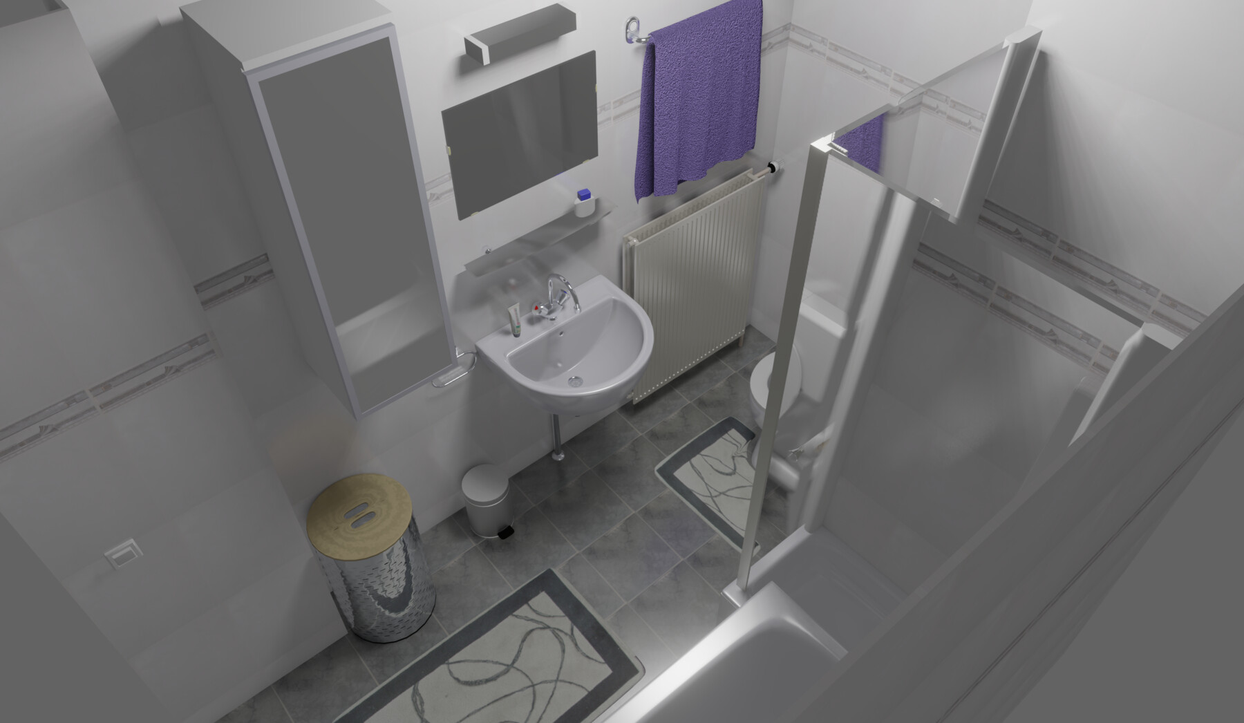 ArtStation - Bathroom | Game Assets
