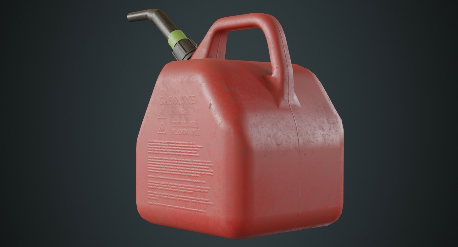 ArtStation - Fuel Can 5B | Game Assets