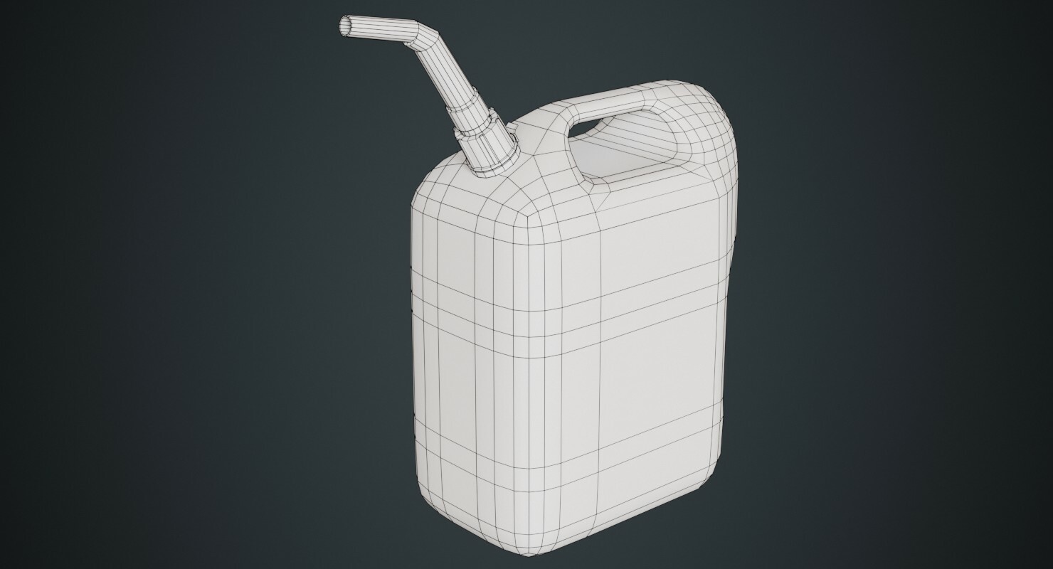 ArtStation - Fuel Can 6B | Game Assets
