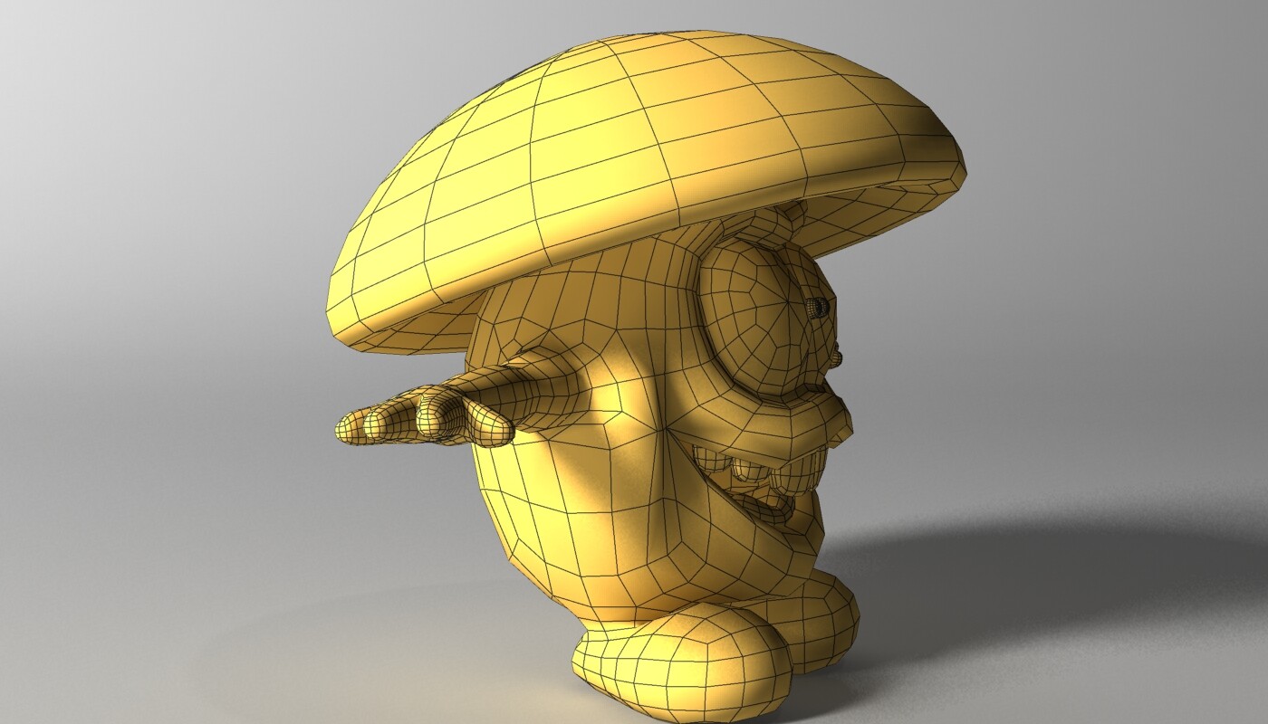 ArtStation - Cartoon Mushroom Character RIGGED and Animated | Resources