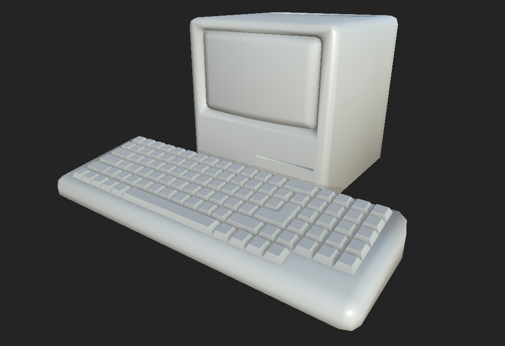 ArtStation - Retro Soviet Computer | Game Assets