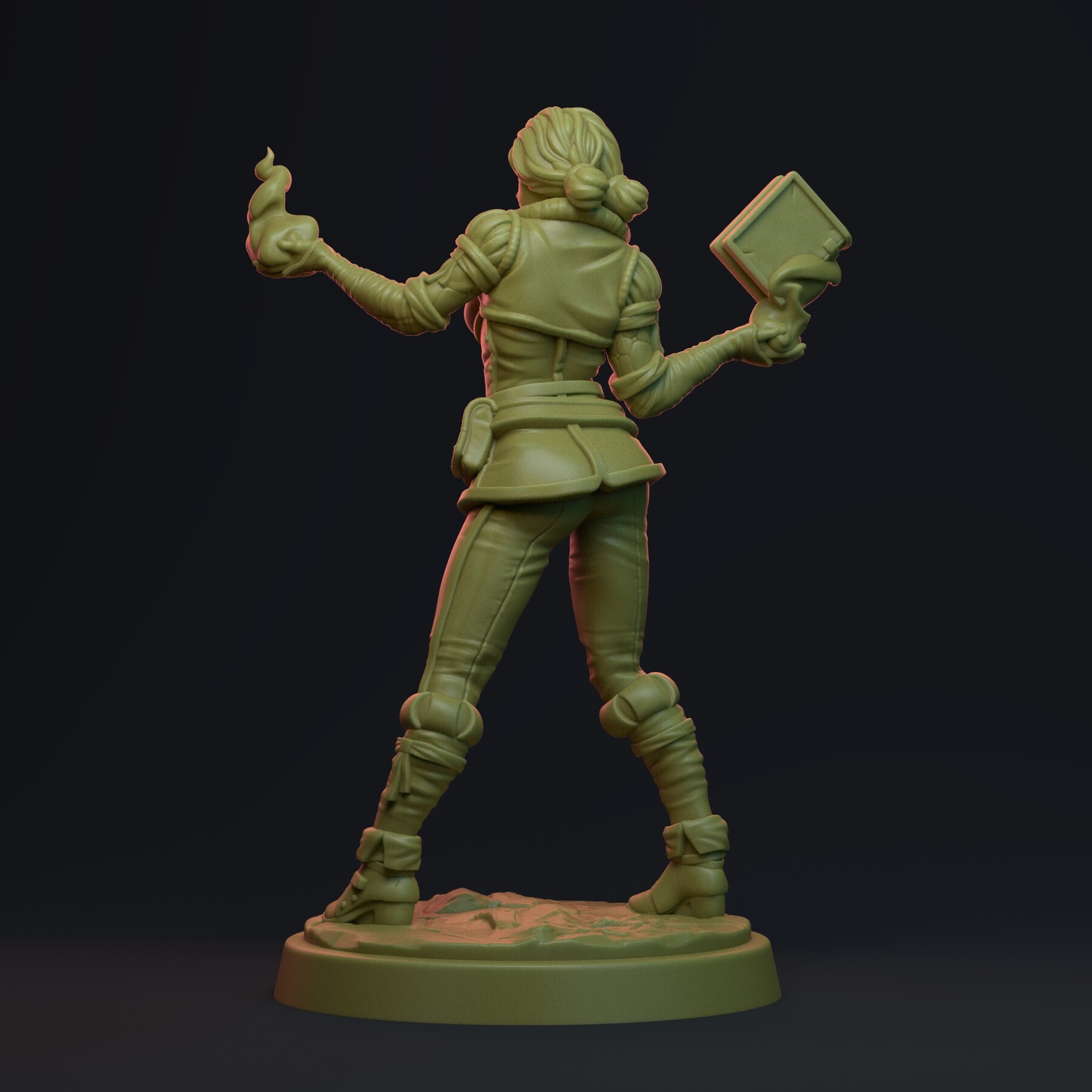 ArtStation - Triss Miniature | Resources