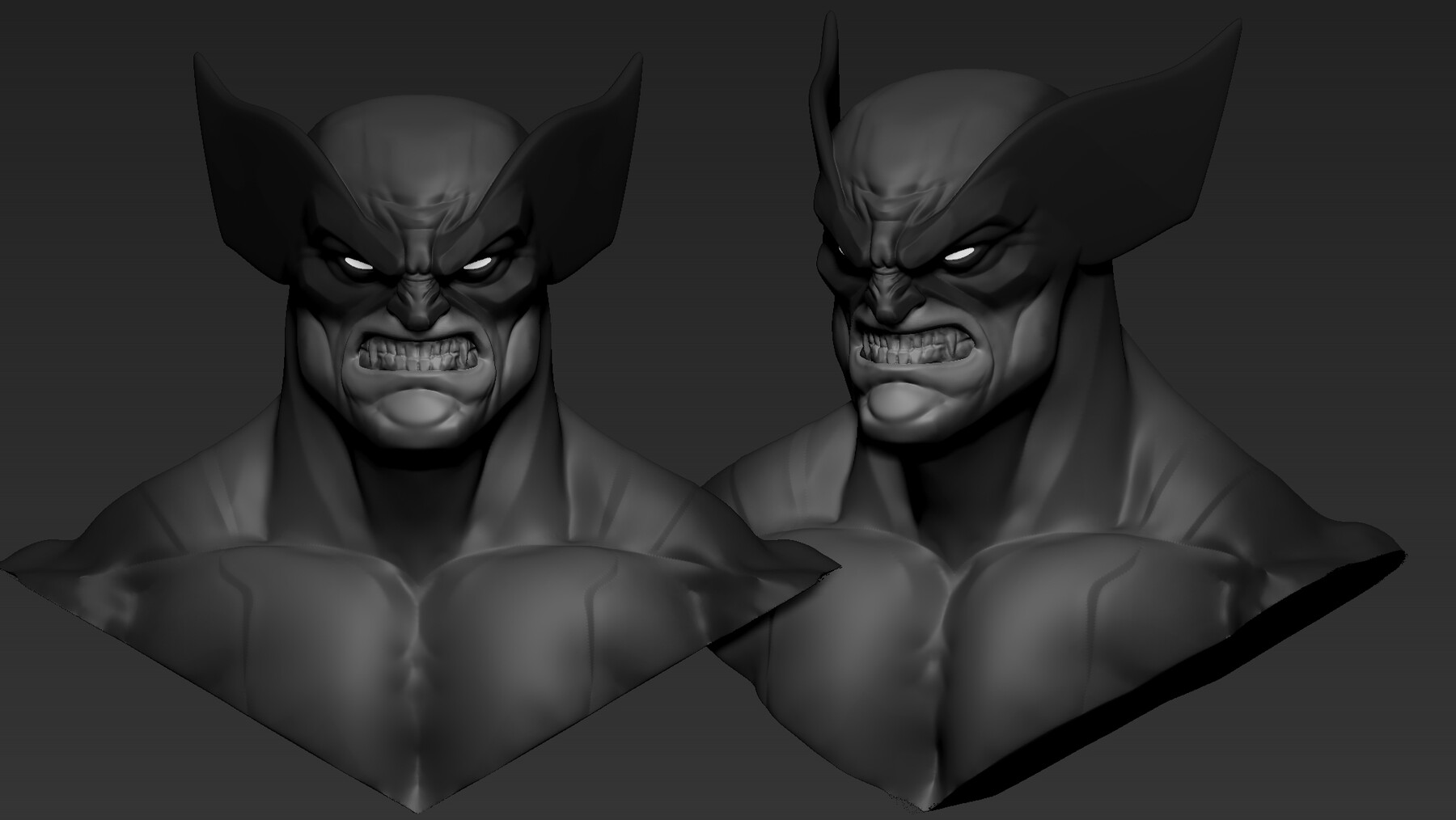 ArtStation - Wolverine Head | Resources