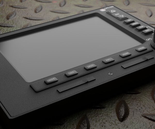 ArtStation - Garmin GPS 500 | Resources