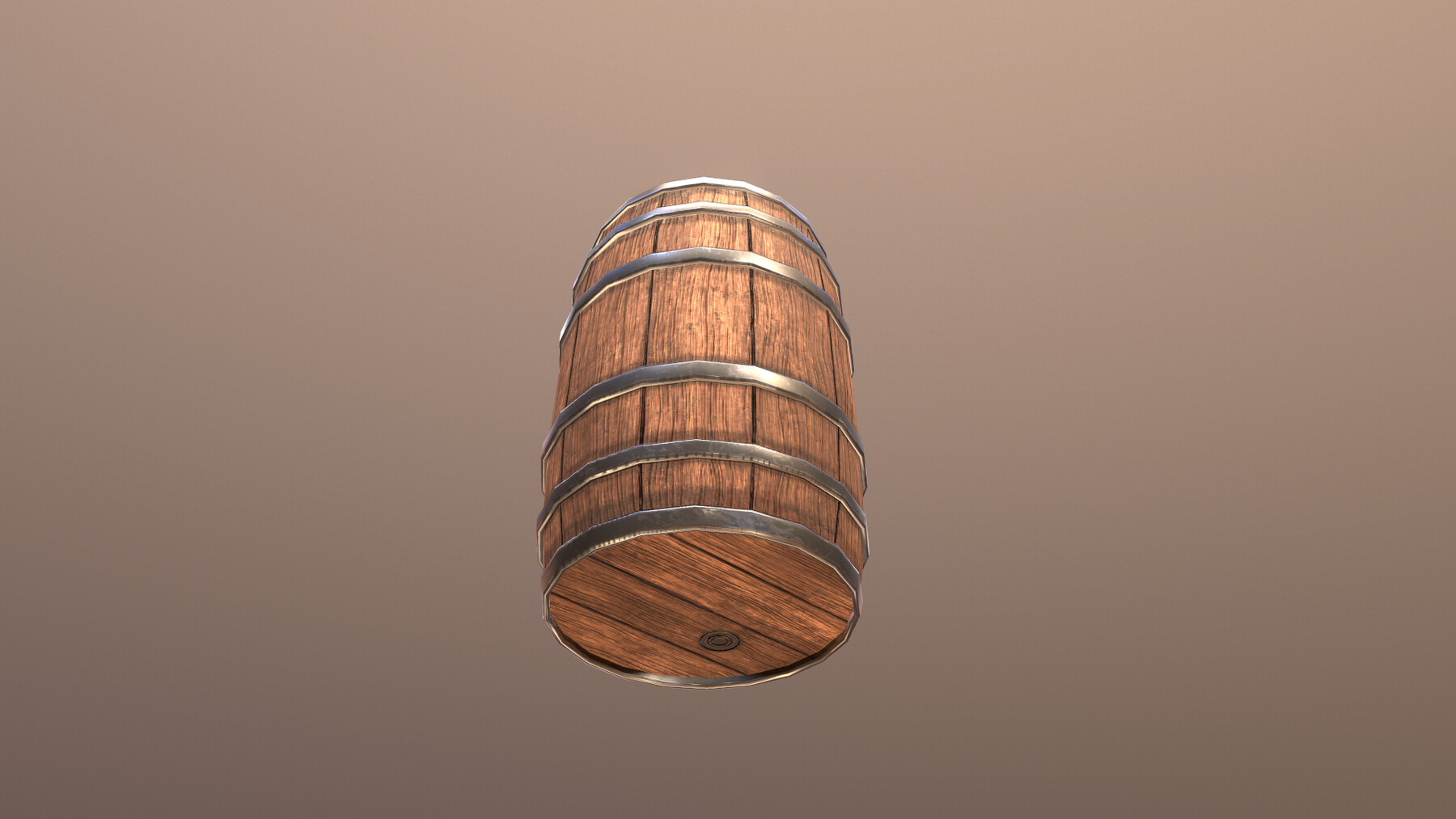 ArtStation - Wooden Barrel | Game Assets