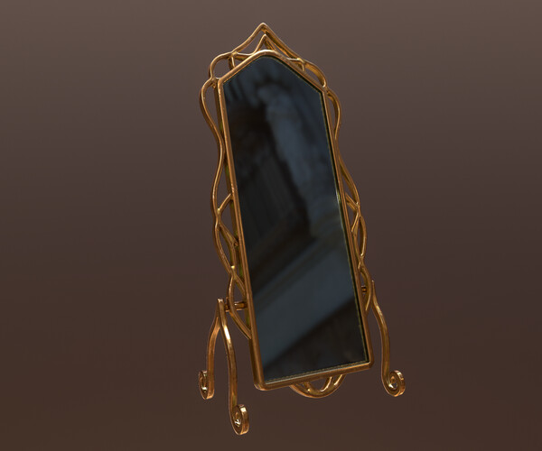 ArtStation - Mirror Low Poly 3D model | Game Assets