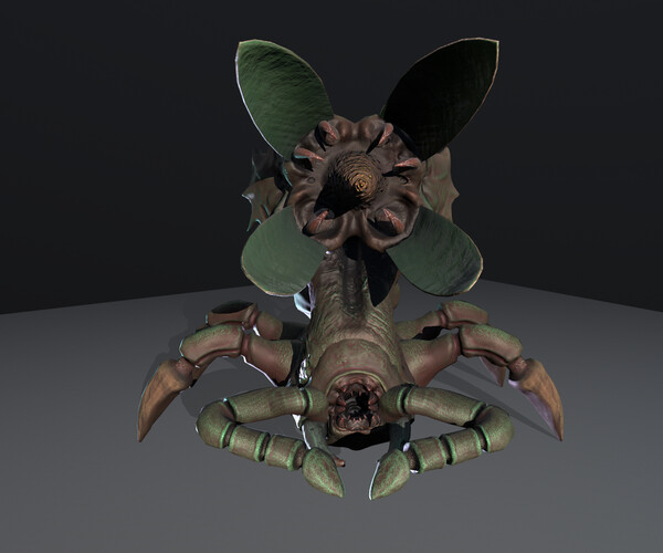 ArtStation - Flower glutton | Game Assets