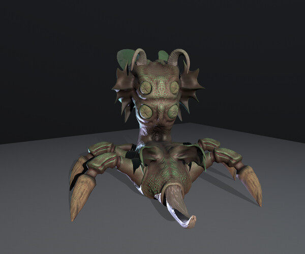 ArtStation - Flower glutton | Game Assets