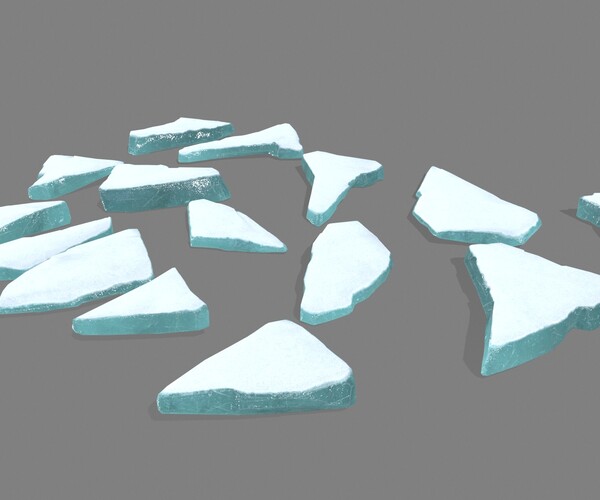 ArtStation - ice set | Game Assets