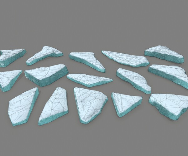ArtStation - ice set | Game Assets
