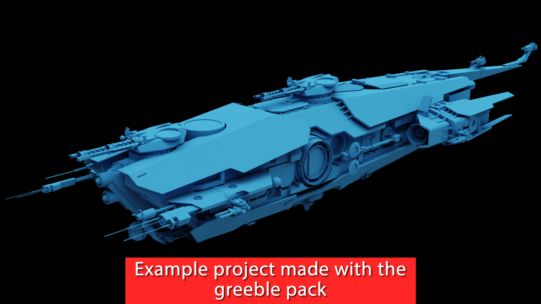 ArtStation - Greeble kitbash lowpoly pack | Resources