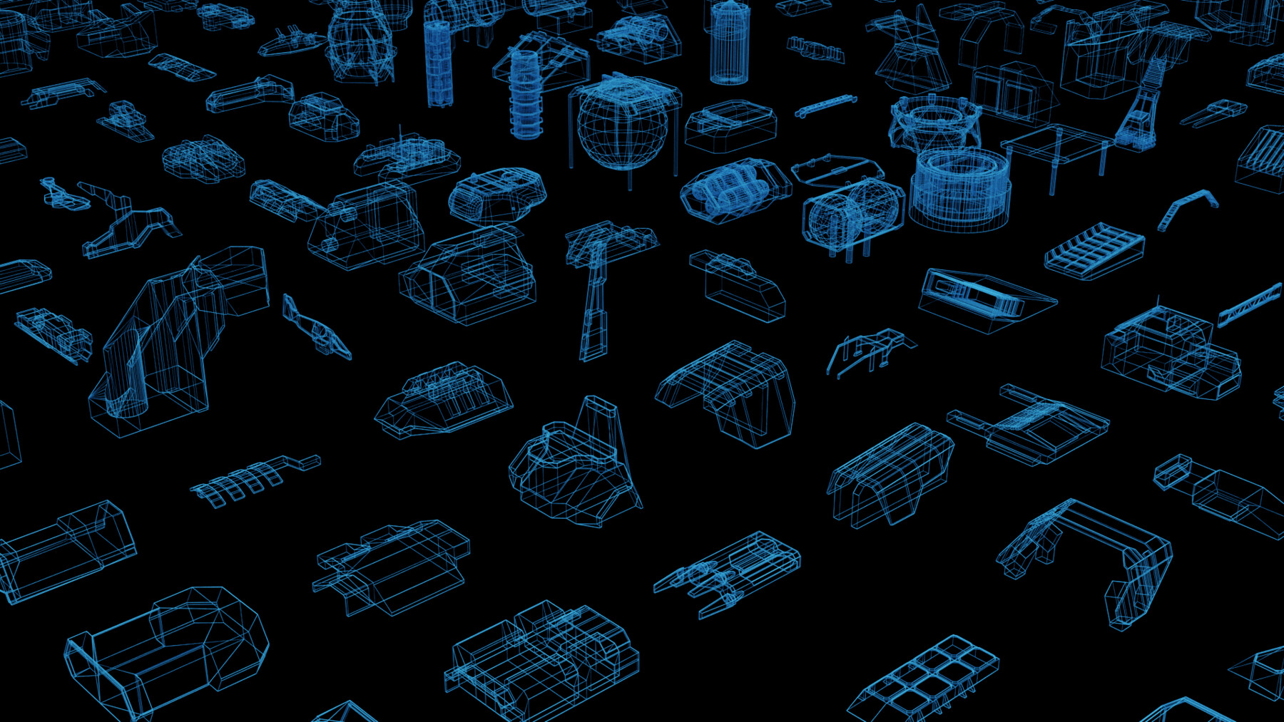 ArtStation - Greeble kitbash lowpoly pack | Resources